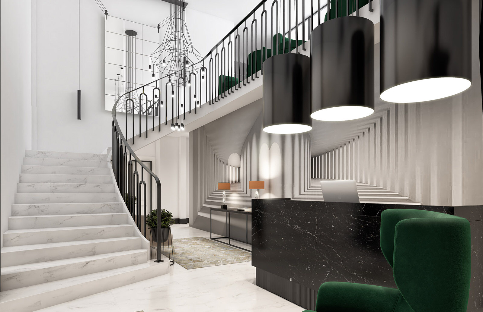 Reception - The Embassy Valletta Hotel